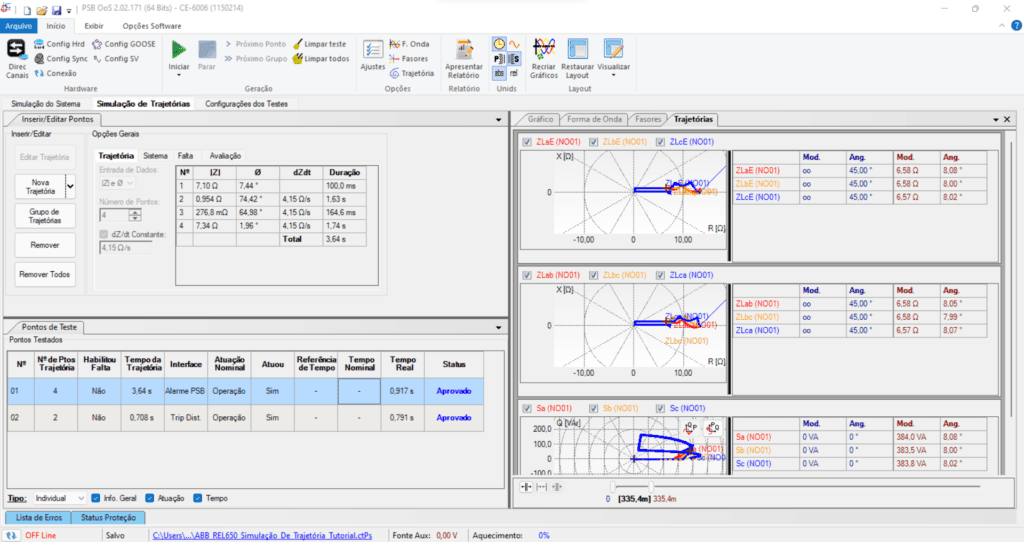 Você sabe como testar a função Power Swing no relé ABB REL650? - Conprove