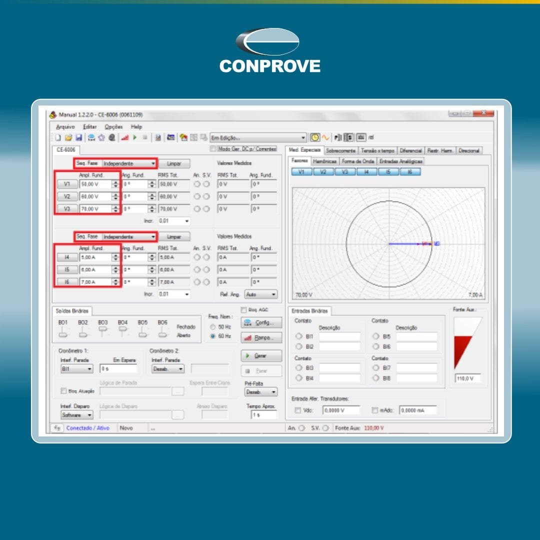 Tutorial: Verificação da Fiação Secundária de TP e TC - Conprove